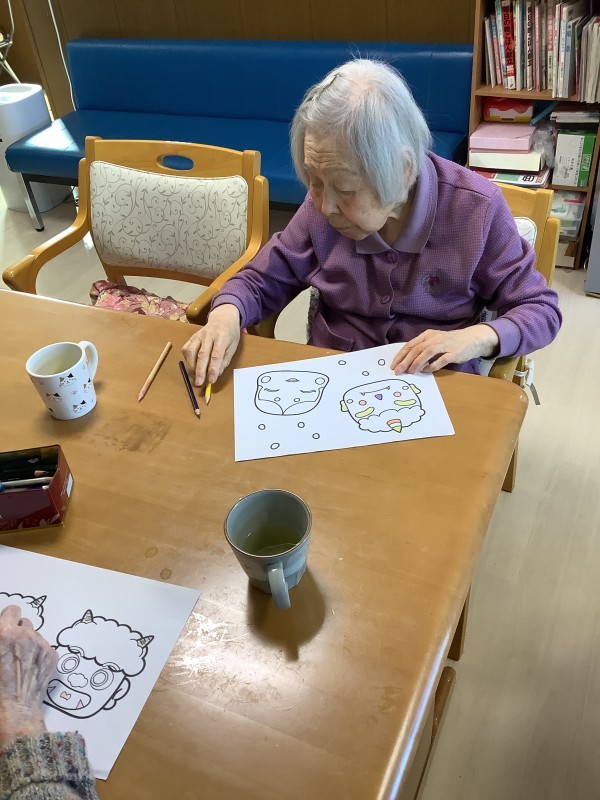 節分の準備をしてます♪｜スタッフブログ｜ALSOK介護株式会社