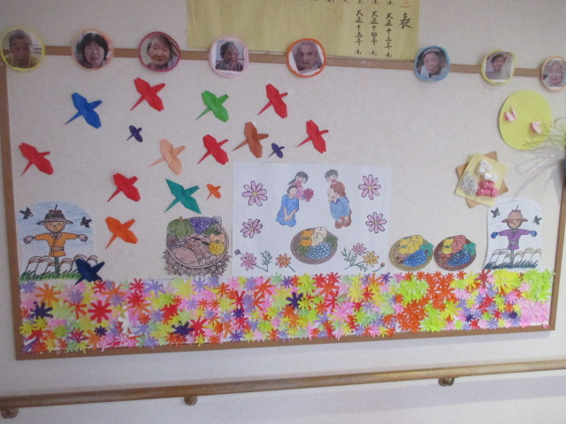 壁紙制作 1Fのご利用者様｜スタッフブログ｜ALSOK介護株式会社