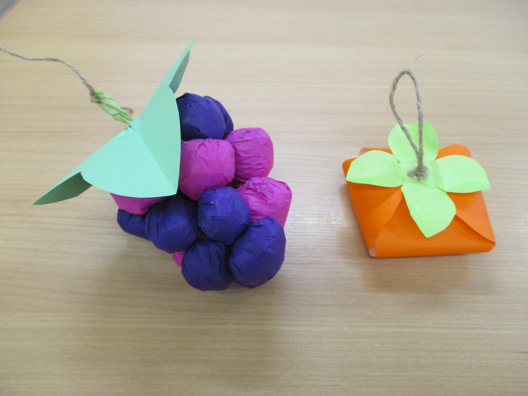 柿とブドウ｜スタッフブログ｜ALSOK介護株式会社