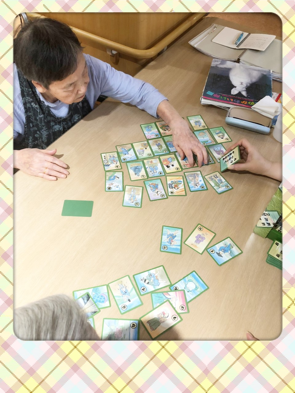 グループホームみんなの家大宮三橋 4F日常レクの様子｜スタッフブログ｜ALSOK介護株式会社