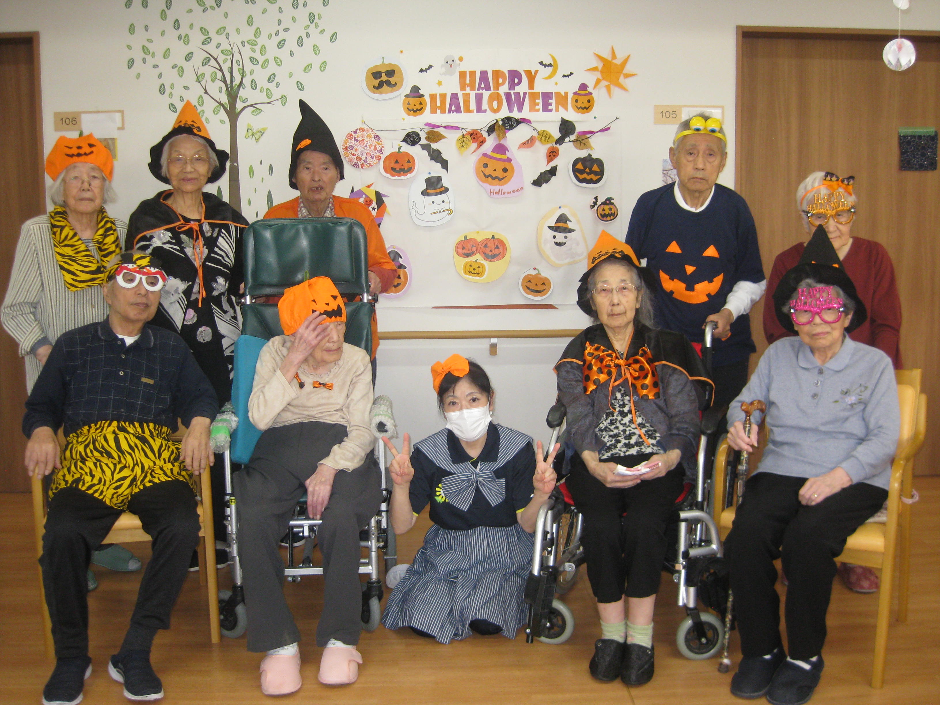 第一弾10/27・ハロウィン：仮装をしました☆｜スタッフブログ｜ALSOK介護株式会社