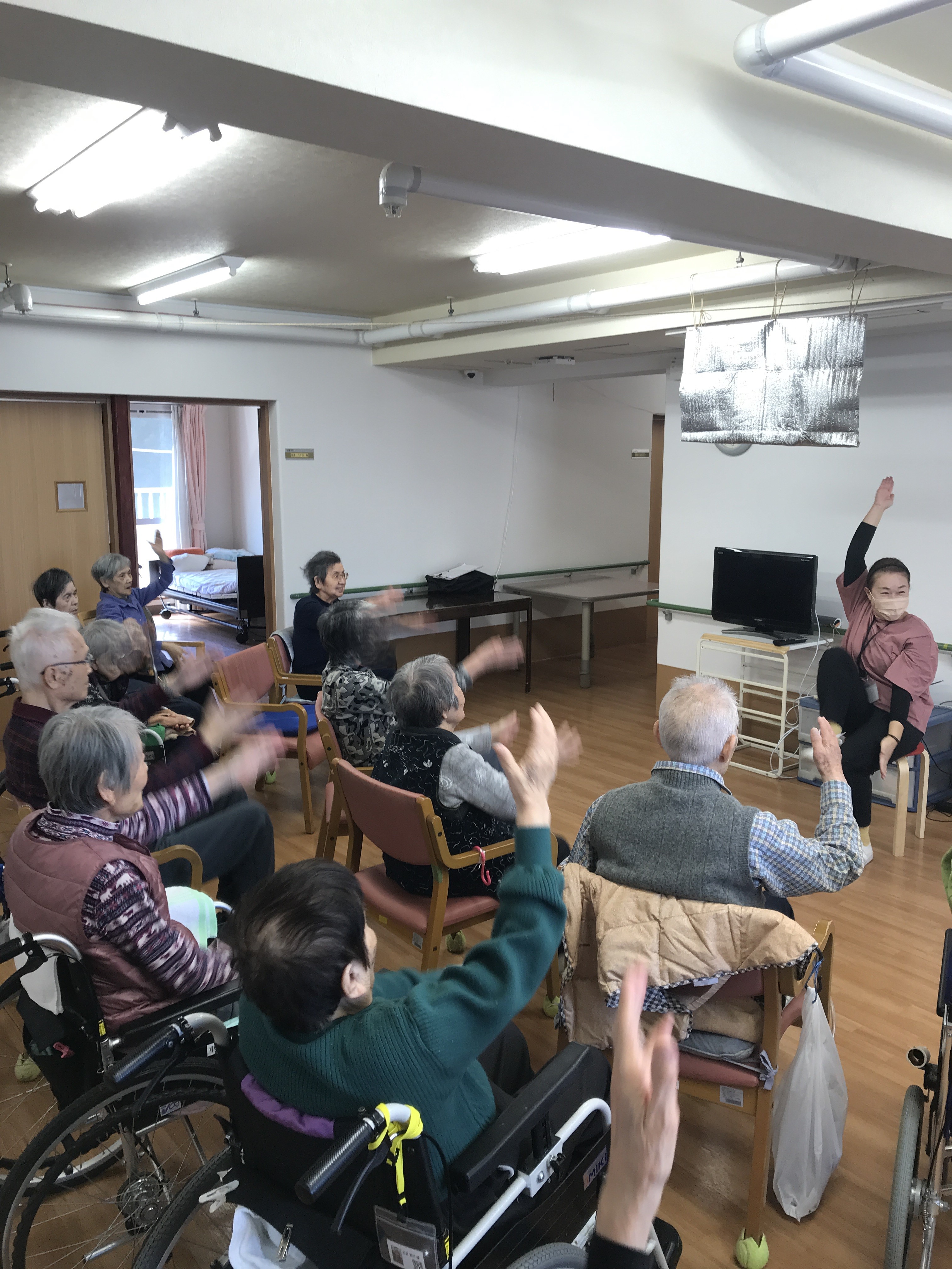 GH清河寺2 運動教室｜スタッフブログ｜ALSOK介護株式会社