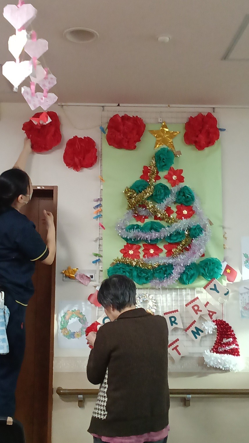 クリスマス仕様にチェンジ！｜スタッフブログ｜ALSOK介護株式会社