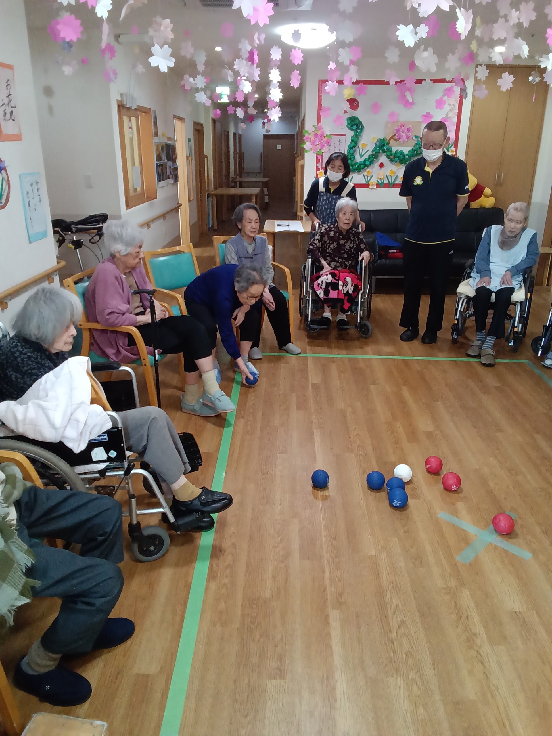 4月のボッチャ2F優勝です！！｜スタッフブログ｜ALSOK介護株式会社