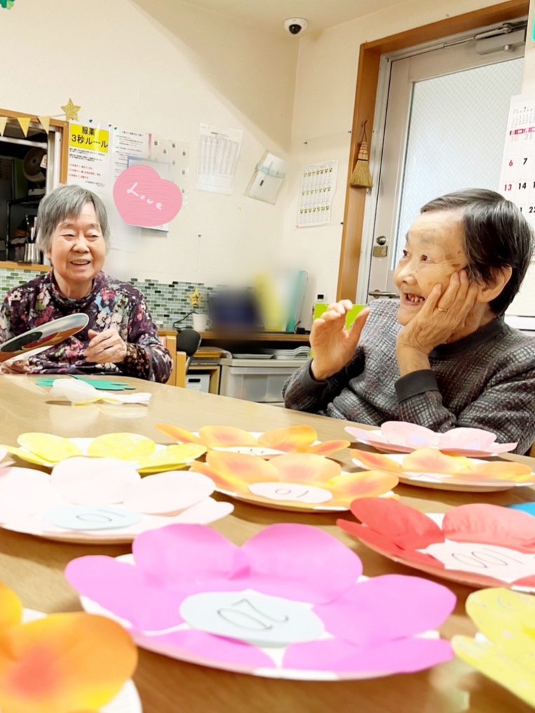 グループホームみんなの家・大宮三橋 2階月レクリエーション｜スタッフブログ｜ALSOK介護株式会社