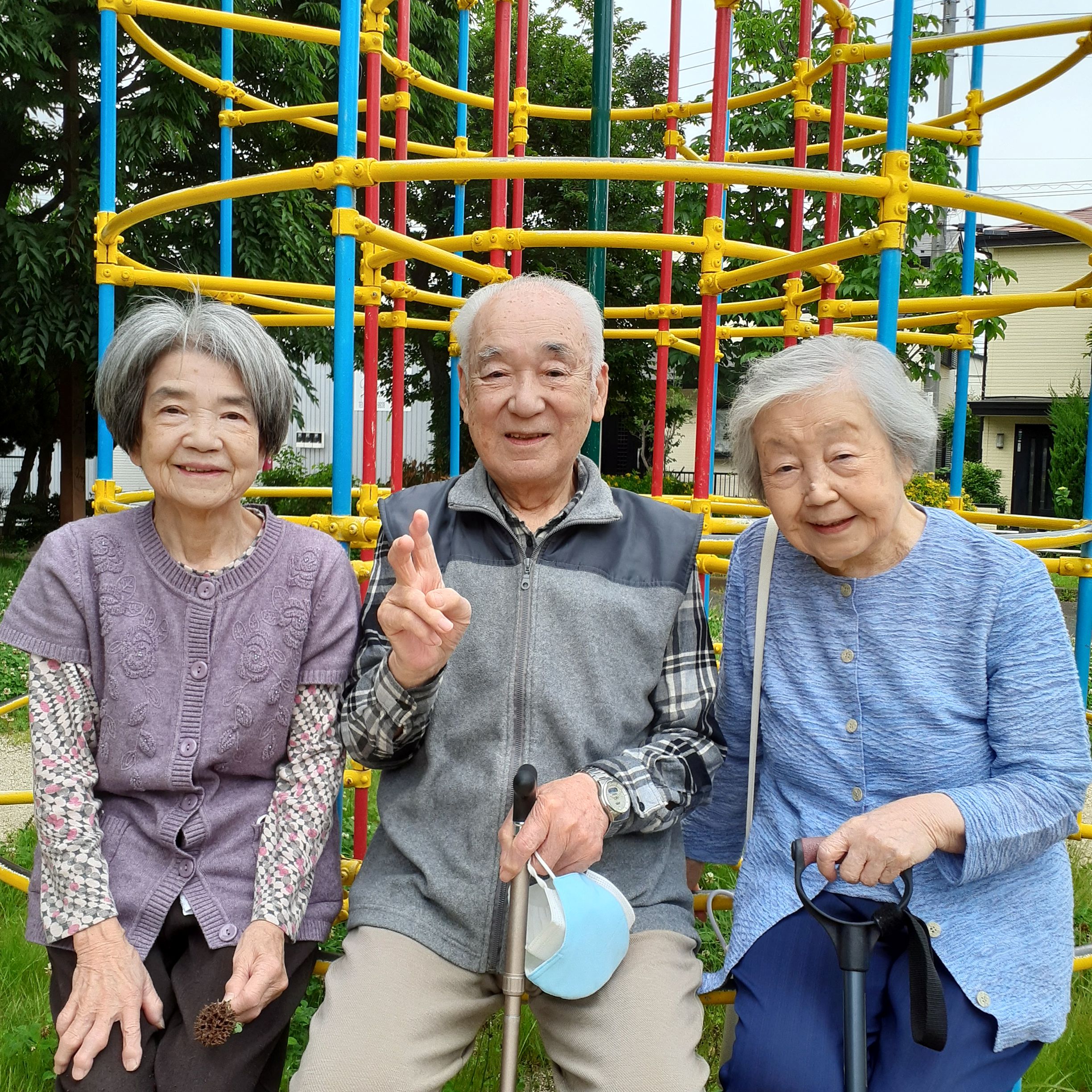 おさんぽ(*^^)v｜スタッフブログ｜ALSOK介護株式会社